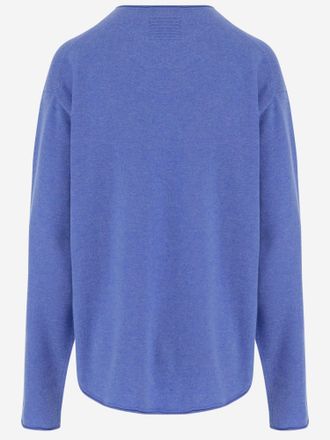 Guest In Residence Cashmere Crew Neck Sweater - Blue