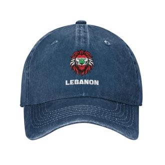 Generic Casquette Baseball,Drapeau Libanais,Casual Casquette De Baseball Mode Chapeau De Soleil pour Sport Voyages Running