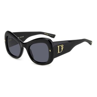 Dsquared2 unisex, Accessoires, Noir, Taille: 54 MM Lunettes de soleil &eacute;l&eacute;gantes authentiques avec service haut de gamme