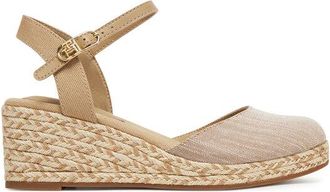 Tommy Hilfiger Espadrilles Chambray Mid Wedge Espad FW0FW08477 Beige