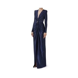 Elisabetta Franchi Red Carpet Gown Ab72947E2B75 - - Dresses - Damen - Blau - S