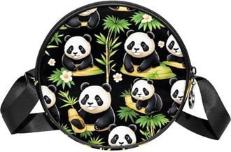 Generic Sac &agrave; bandouli&egrave;re circulaire pour femme, petit sac &agrave; bandouli&egrave;re mignon avec fermeture &eacute;clair, bretelles r&eacute;glables, sac &agrave; main rond d&eacute;contract&eacute; pour f