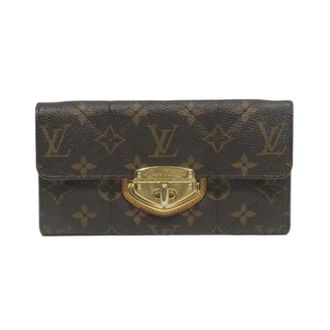 Louis Vuitton Pre-owned Monogram Long wallet (bi-fold) - - Pre-owned - Damen - Braun - ONE SIZE