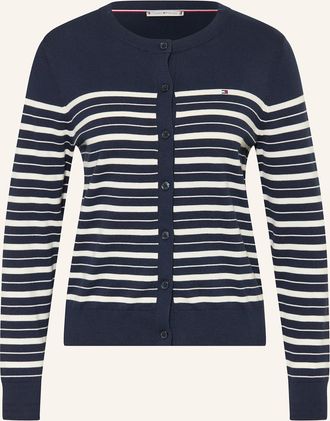 Tommy Hilfiger Strickjacke blau