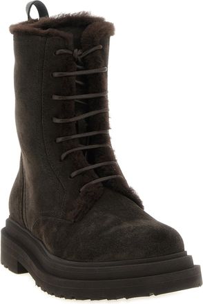 Brunello Cucinelli Precious Loop Boot - Brown