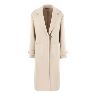 Fay Hellbeiger Wollmix-Mantel - - Coats - Damen - Beige - XS