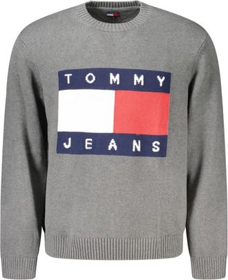 Tommy Hilfiger Homme, Pulls, Gris, Taille: L Maille ras du cou