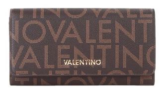 Valentino Porte-Monnaie Portafoglio Regina RE Wallet Moro/Naturale Brun