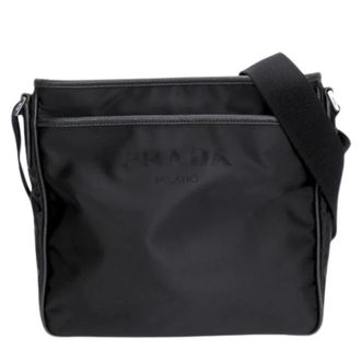 Prada unisex, Pre-owned, Noir, Taille: ONE Size Sac bandouli&egrave;re Vintage Pre-owned