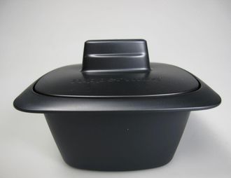 Tupperware UltraPro 500ml großes Auflaufförmchen grau H35 Gartöpfchen Ultra Pro