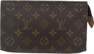Louis Vuitton unisex, Pre-owned, Brun, Taille: ONE Size Pochette en toile Pre-owned