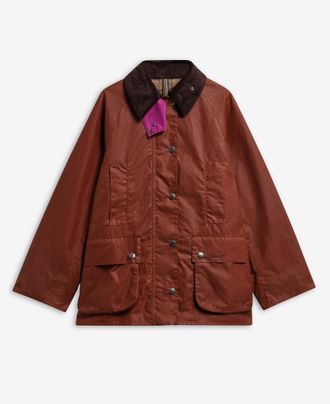Barbour ba x Paul Smith Beauf Wax Jkt Fw26 Wax Cot Outw