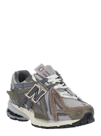 New Balance Unisex Sneakers 1906a Grey Tech Fabric Synthetic-Mesh Trainers Synthetic/mesh