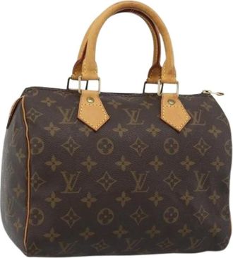 Louis Vuitton Sac &agrave; main en toile monogramme doccasion - Femme - Pre-owned - Brun - Taille: ONE Size