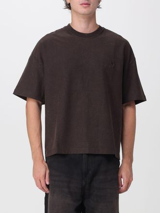 Carhartt Work in Progress Relaxed Fit T-Shirt aus Baumwolle mit Ton-in-Ton-Logostickerei