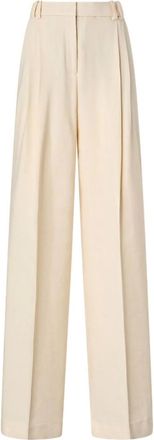 Pinko Pinko, Femme, Pantalons, Beige, Taille: 36 FR Wide Pantalons