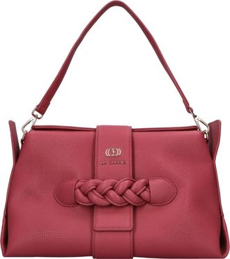 La Carrie Femme, Sacs, Rouge, Taille: ONE Size Leila Faux Leather Bag