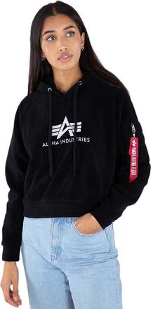 Alpha Industries Alpha Industries Polar Fleece Hoody OS Wmn Kapuzensweat f&uuml;r Damen Black