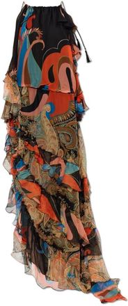 Etro Femme, Robes, Multicolore, Taille: 36 FR Silk Slip Dress