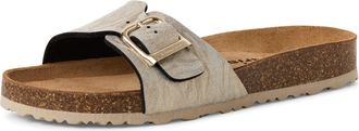 Tamaris Pantolette Damen Flach metallic,EU 40