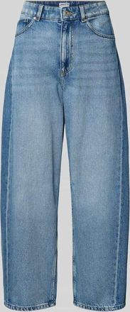 Jake*s Casual Barrel Fit Jeans im Used-Look