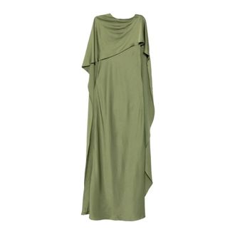 SIMKHAI Femme, Robes, Vert, Taille: 40 FR Robe Cape Izel
