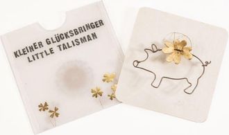 Good old Friends Kleiner Goldgl&uuml;cksbringer Gl&uuml;cksschwein