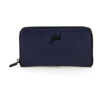 Gabs Blauer Leder Geldbeutel mit Rei&szlig;verschlussfach - - Accessories - Damen - Blau - ONE SIZE