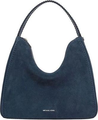 Michael Kors Femme, Sacs, Bleu, Taille: ONE Size Nayla Medium Hobo Shoulder Bag