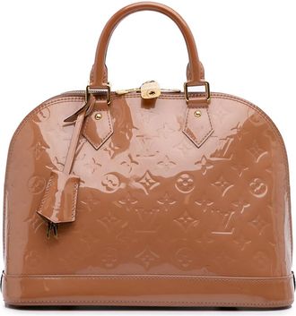 Louis Vuitton Crossbody Bags - Monogram Vernis Alma PM - Gr. unisize - in Braun - für Damen