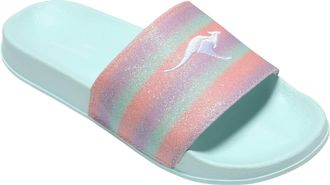 Kangaroos Jungen K-es Magic Slides, Mint Rainbow, 33 EU