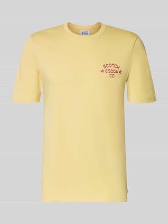 Scotch & Soda T-Shirt mit Rundhalsausschnitt