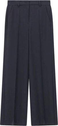 Luisa Cerano Femme, Pantalons, Bleu, Taille: 44 FR Wide Pantalons