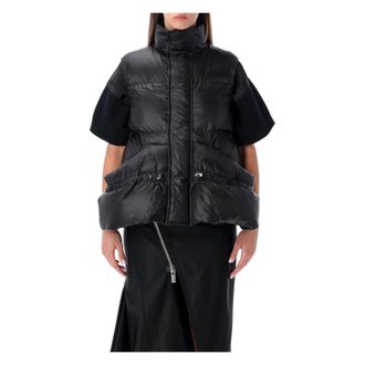 sacai Damen, Jacken, Schwarzk, LGr&ouml;&szlig;e