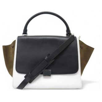 Celine Crossbody Bags - CELINE TRAPEZE MM 169543 LEDER & Wildleder TRIKOLO - Gr. unisize - in Bunt - f&uuml;r Damen