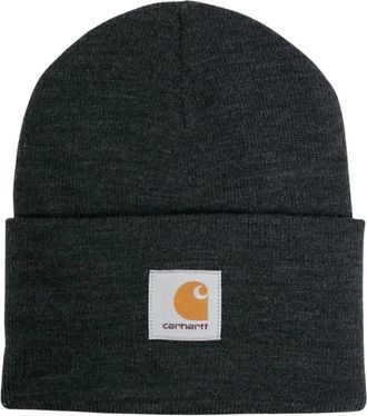 Carhartt Work in Progress Homme, Accessoires, Noir, Taille: ONE Size Acrylic Watch Hat