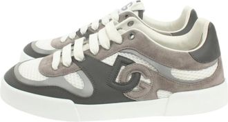 Dolce & Gabbana Homme, Chaussures, Gris, Taille: 41 EU Portofino Baskets