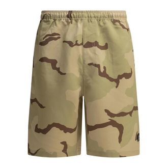 St&uuml;ssy Tarnfarbene Cargoshorts - - Shorts - Herren - Gr&uuml;n - M