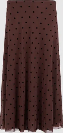 Rails Jupe Mi-Longue Jordan Chocolate Polka Dot