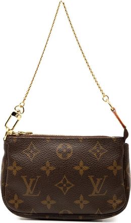 Louis Vuitton Crossbody Bags - Monogram Mini Pochette Accessoires - Gr. unisize - in Braun - f&uuml;r Damen