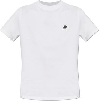 Moose Knuckles Femme, Tops, Blanc, Taille: 38 FR T-Chemises