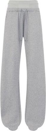 The Attico Pantalon de jogging en polaire &agrave; empi&egrave;cements nervur&eacute;s