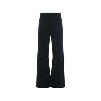 Max Mara Pantaloni a gamba ampia - - Trousers - Damen - Blau - M