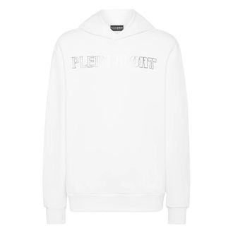 Plein Sport Hooded Sweatshirt Tiger - - Sport - Herren - Wei&szlig; - 3XL