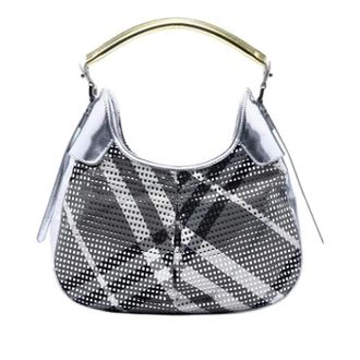 Burberry Pre-owned Hobo Schultertasche - - Pre-owned - Damen - Grau - ONE SIZE
