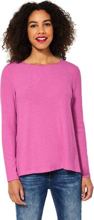 Street One Street One Damen A318502 Langarmshirt, pink Crush Melange, 40