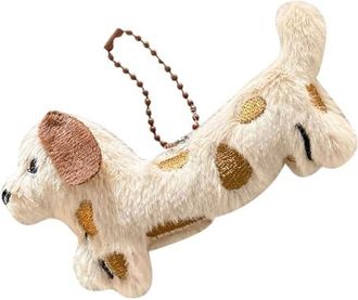 Generico Porte-cl&eacute;s en peluche, joli porte-cl&eacute;s en peluche, joli pendentif de porte-cl&eacute; - D&eacute;coration de sac &agrave; dos de cl&eacute;s de chiot de dessin anim&eacute; pour enfants