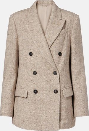 Brunello Cucinelli Blazer aus einem Wollgemisch