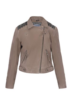 Dreimaster Dreimaster Jacke Frauen taupe grau