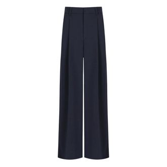 Max Mara Femme, Pantalons, Bleu, Taille: 30 FR Asta Pants
